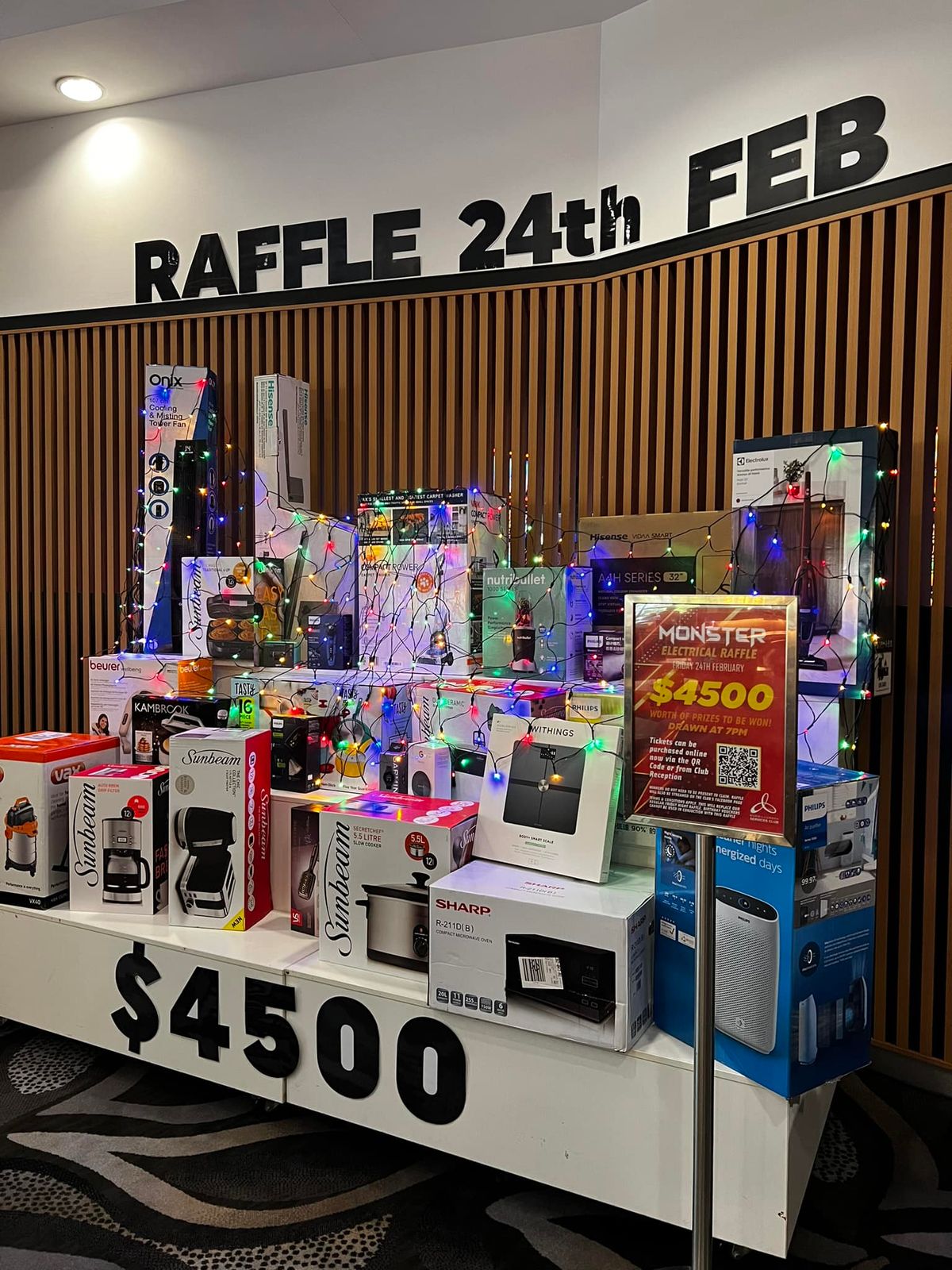 Monster Electrical Raffle