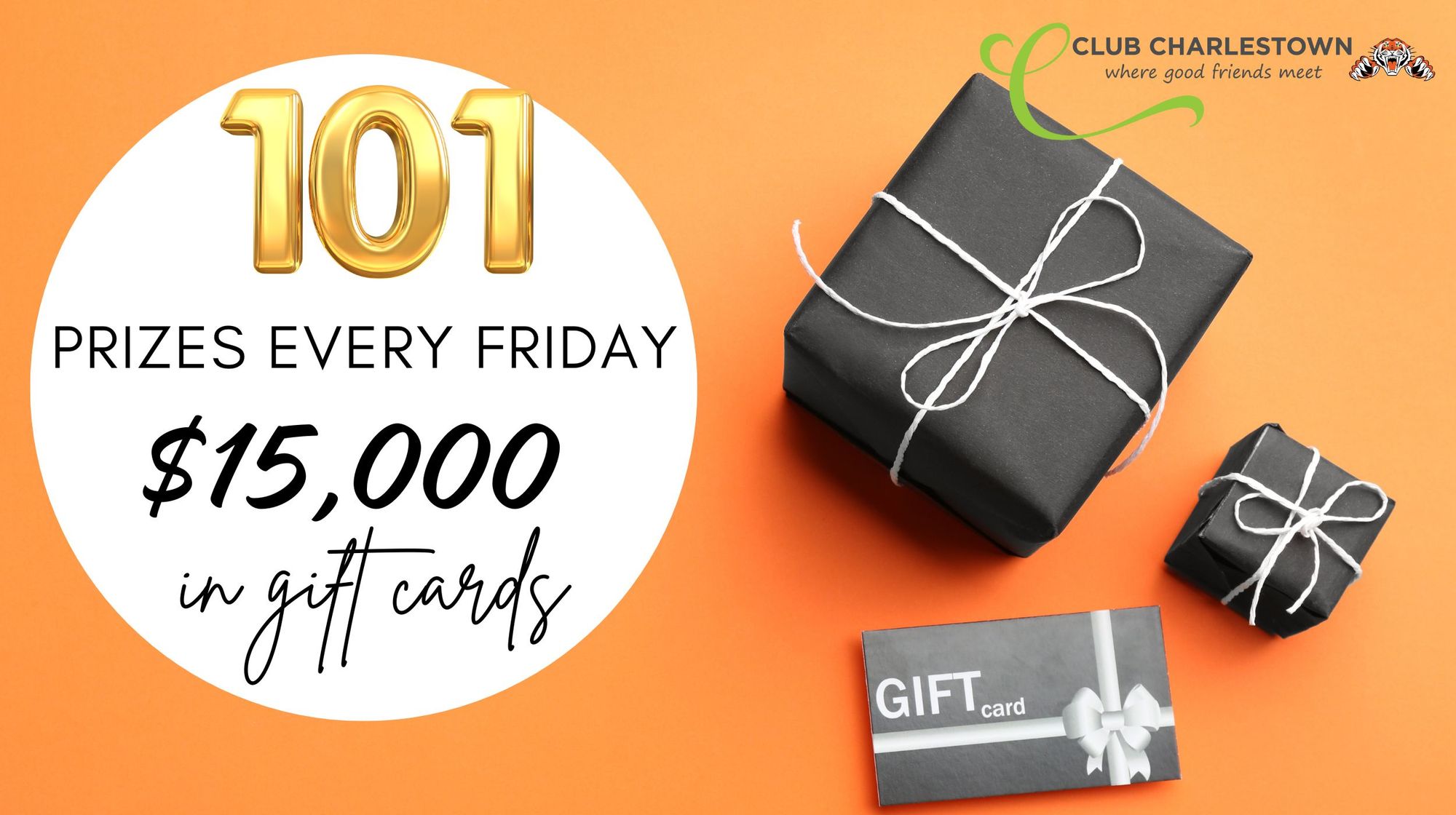 101 Gift Card Online Raffle