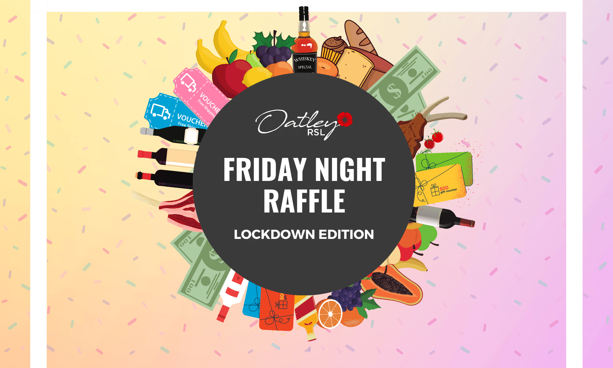 Friday Night Raffle: Lockdown Edition