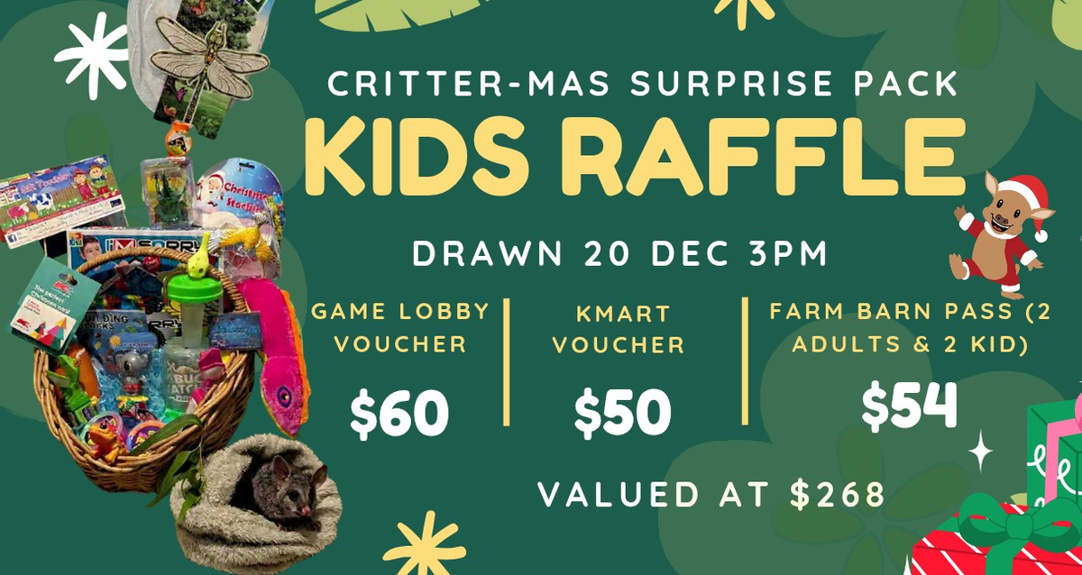 RaffleTix | Critter-mas Surprise Raffle - Kids