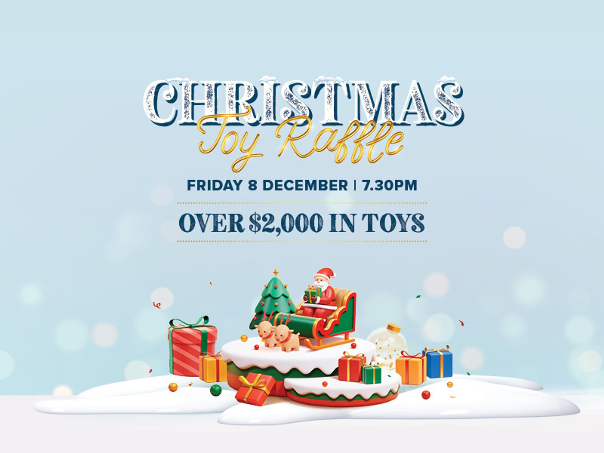 The Acres Club Christmas Toy Raffle 2023