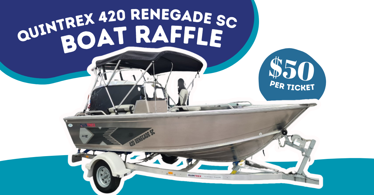 CARNAR-FIN QUINTREX 420 RENEGADE SC BOAT RAFFLE