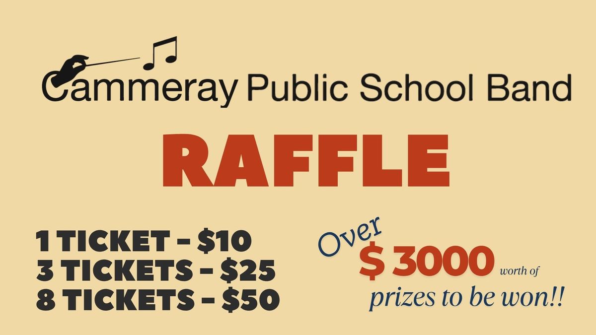 RaffleTix | CPS Band End of Year Concert Raffle