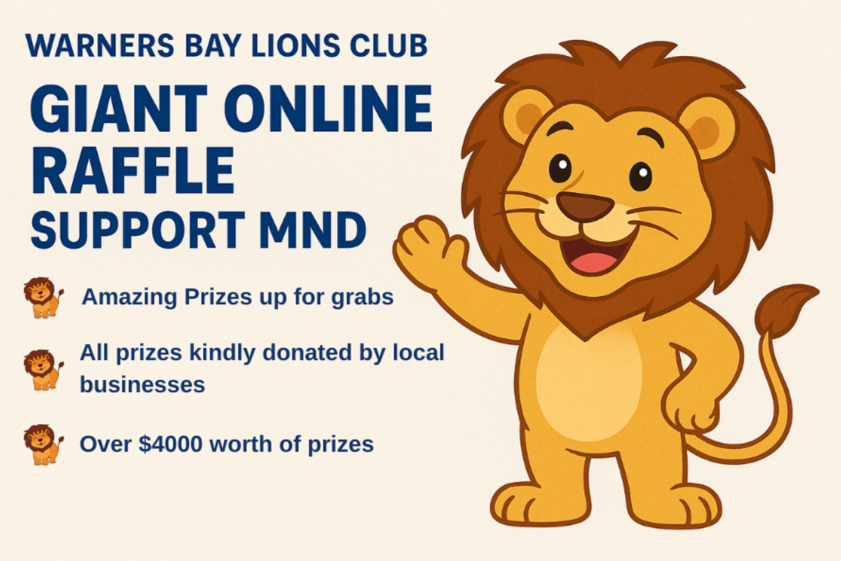 GIANT ONLINE RAFFLE - ROAR FOR A CAUSE