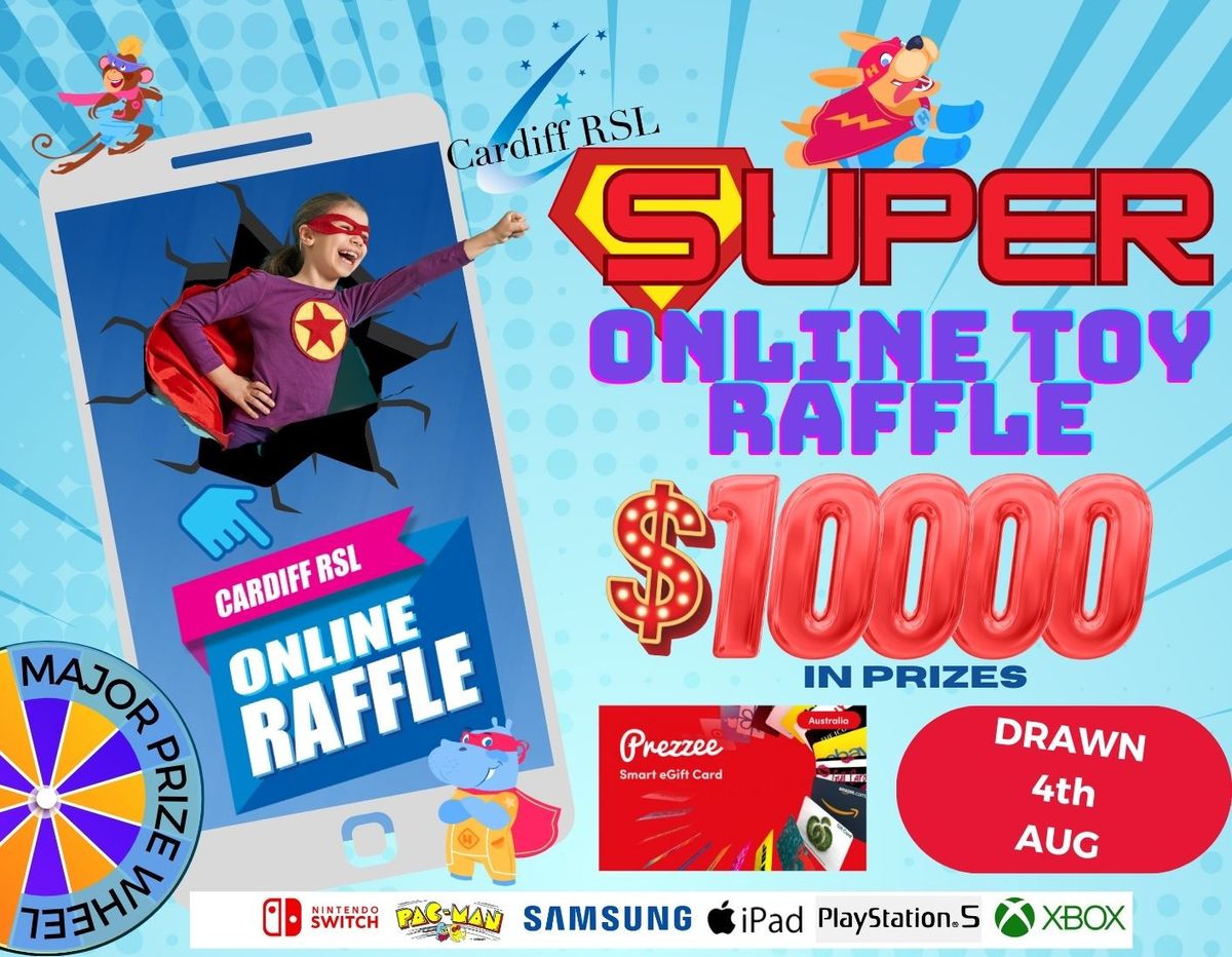 Super Online Toy Raffle