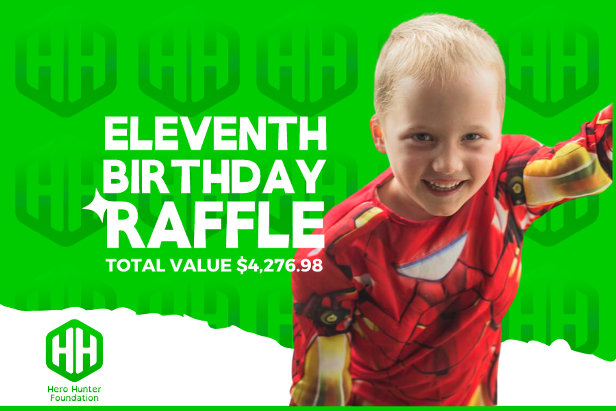 Hero Hunter's 11th Birthday Raffle