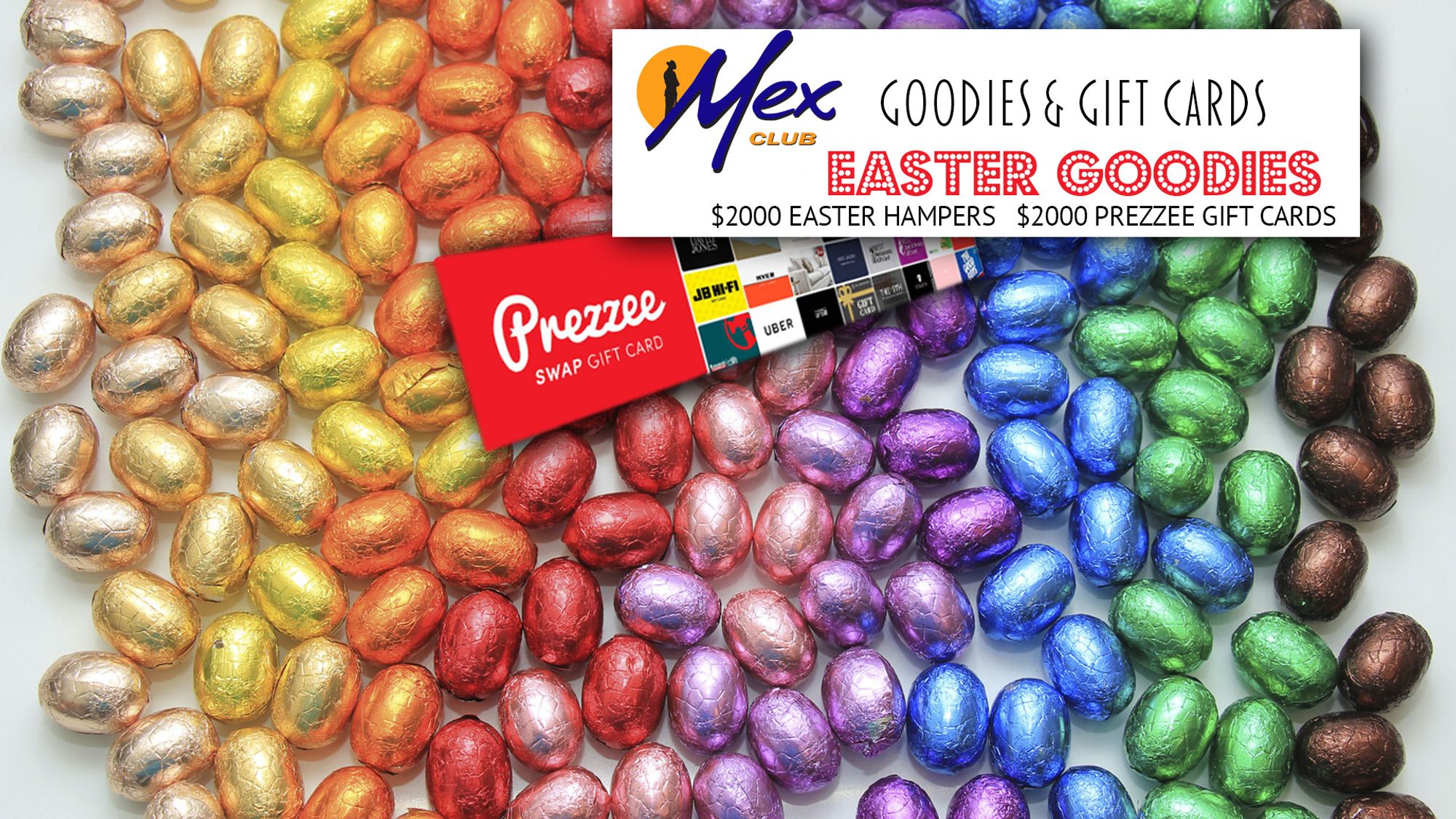 Wed April 5 - $4,000 Easter Raffle!