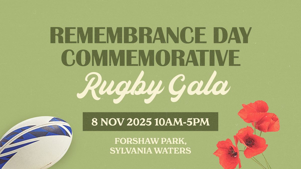 RaffleTix | Remembrance Day 2025 Commemorative Rugby Gala Fundraiser
