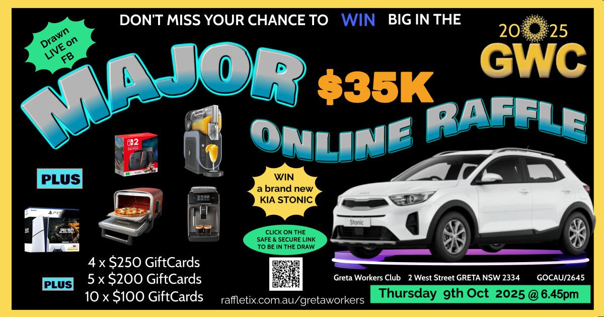 MAJOR Car Raffle