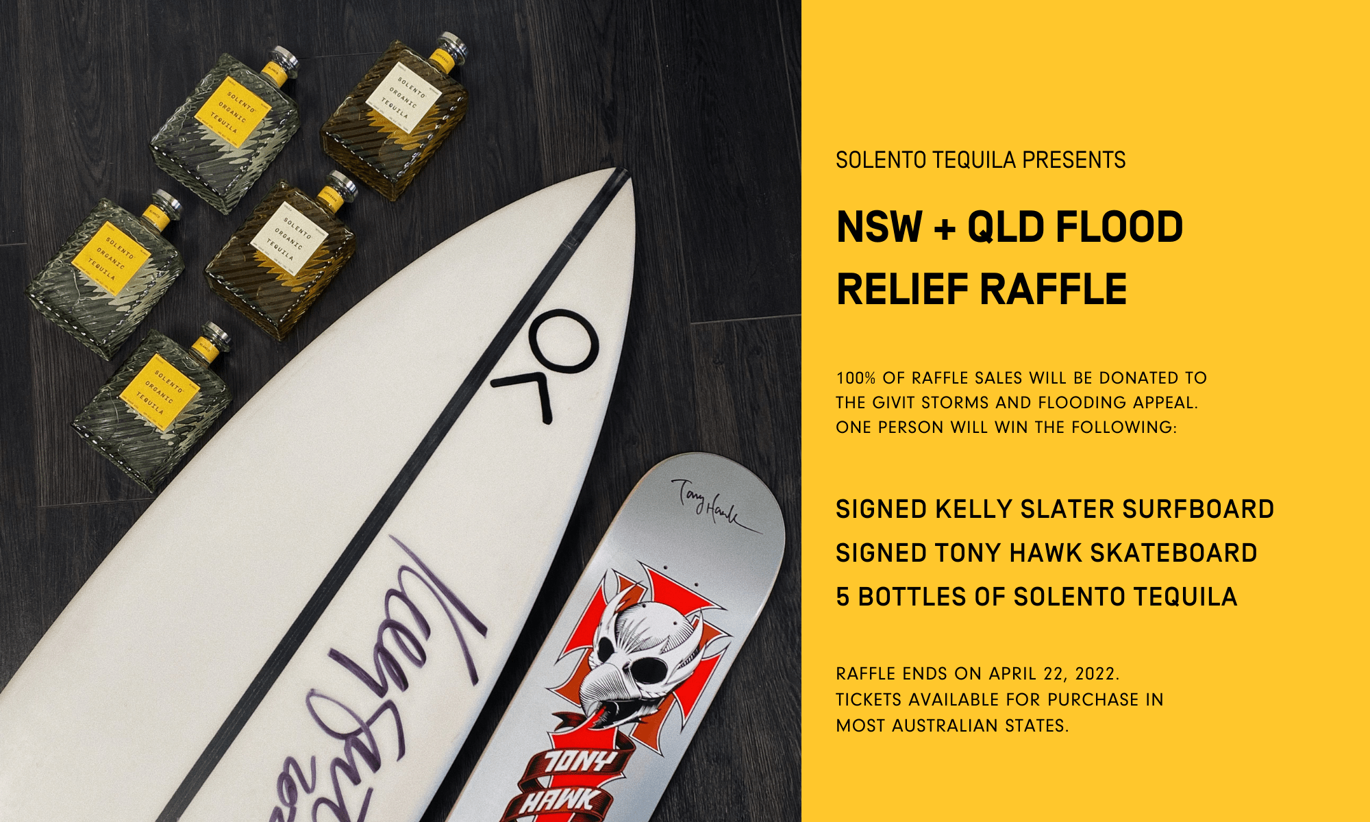NSW + QLD Flood Relief Raffle