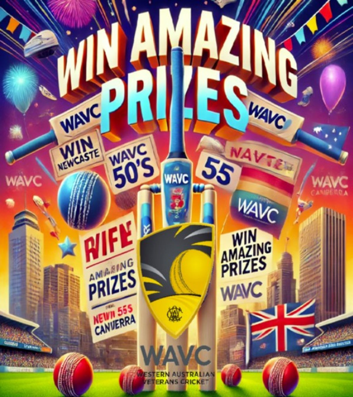 WAVC 50's/55's 2023 Tournament Raffle 2024