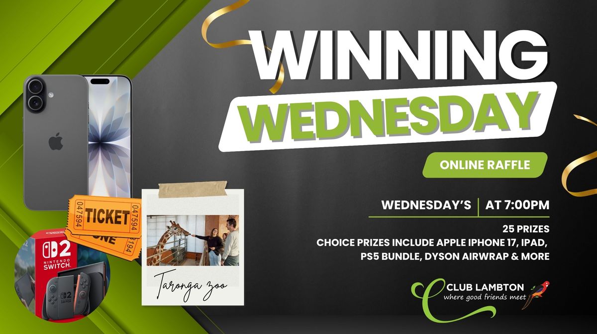 RaffleTix | Winning Wednesday Online Raffle