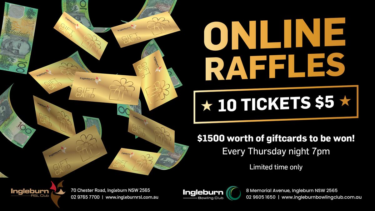 Ingleburn RSL Club Online Raffle