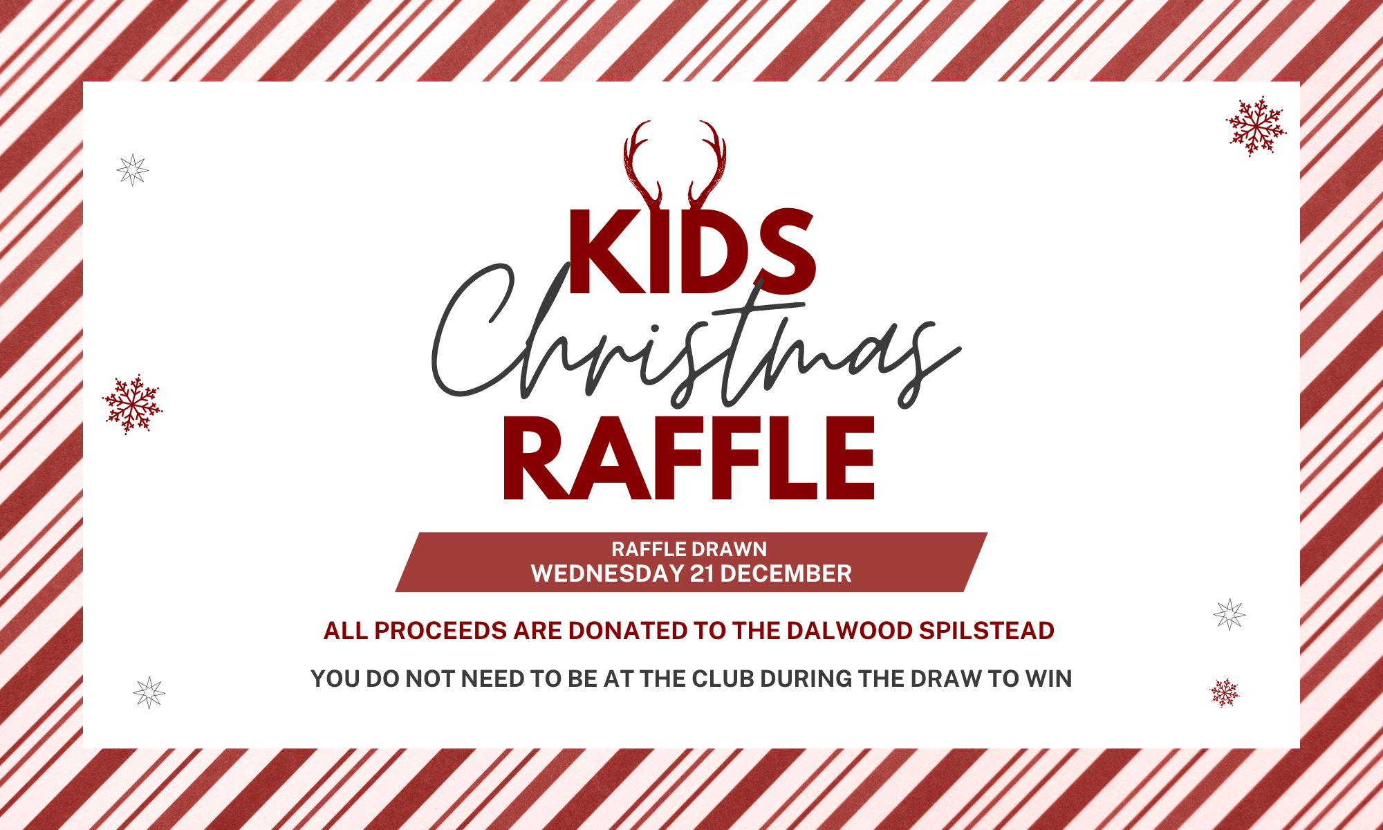 2022 Kid's Christmas Raffle