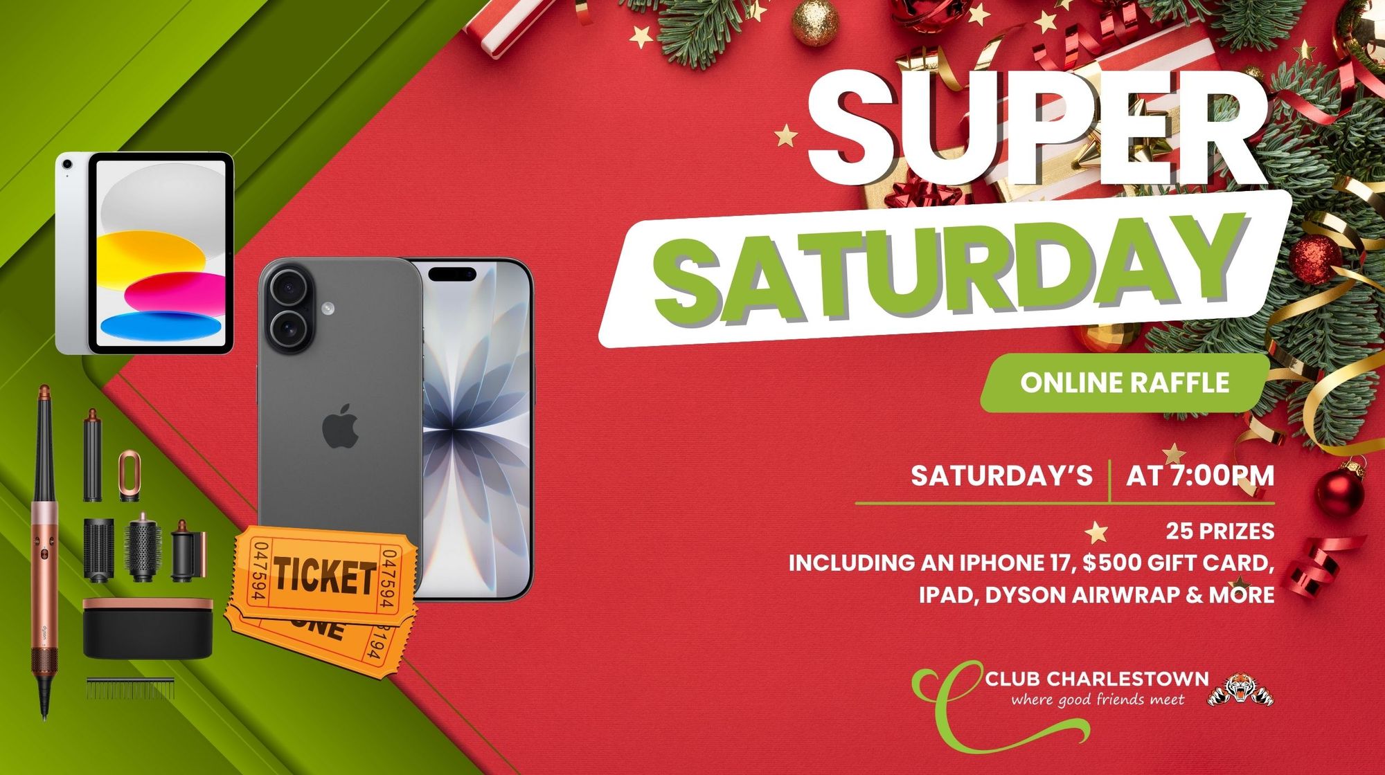 Super Saturday Online Raffle