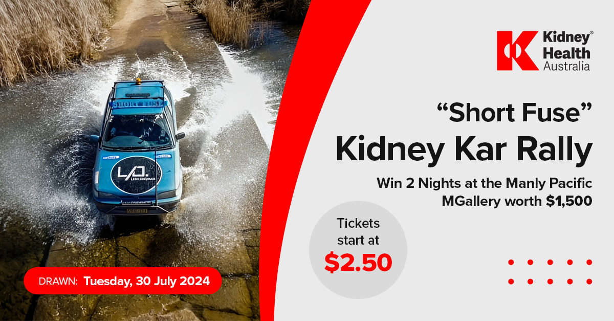 "Short Fuse" Kidney Kar Rally