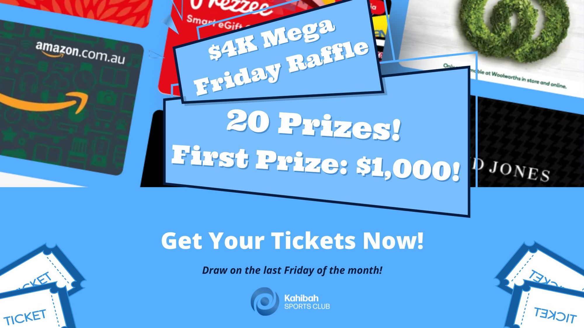 $4k Mega Friday Raffle