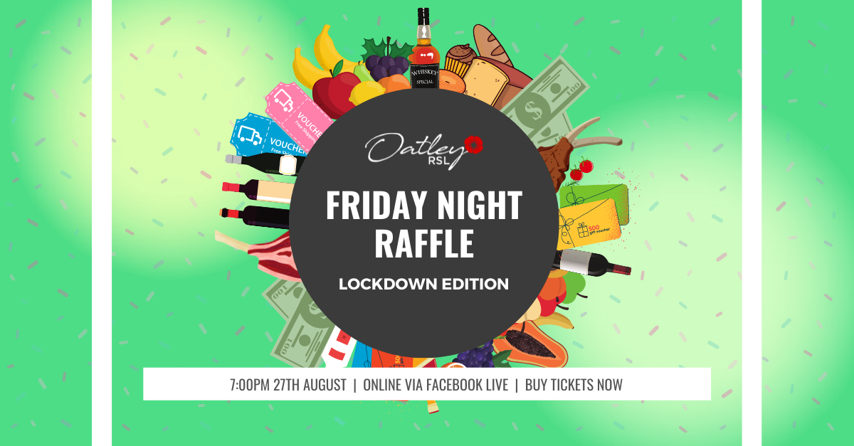 Friday Night Raffle: Lockdown Edition