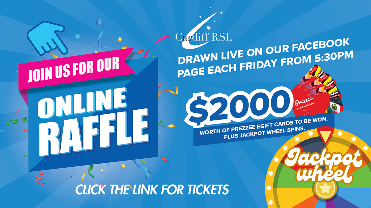 Cardiff RSL Online Raffle #215