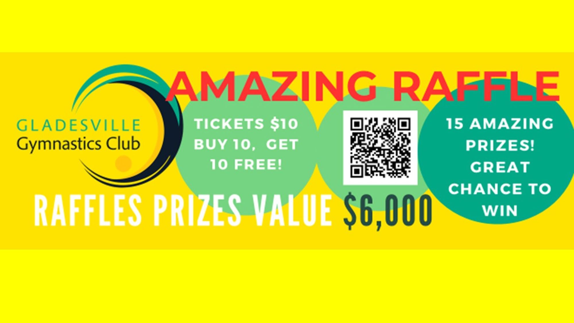 RaffleTix | Gladesville Gymnastics 2nd Major Annual Fundraiser - Raffle ...