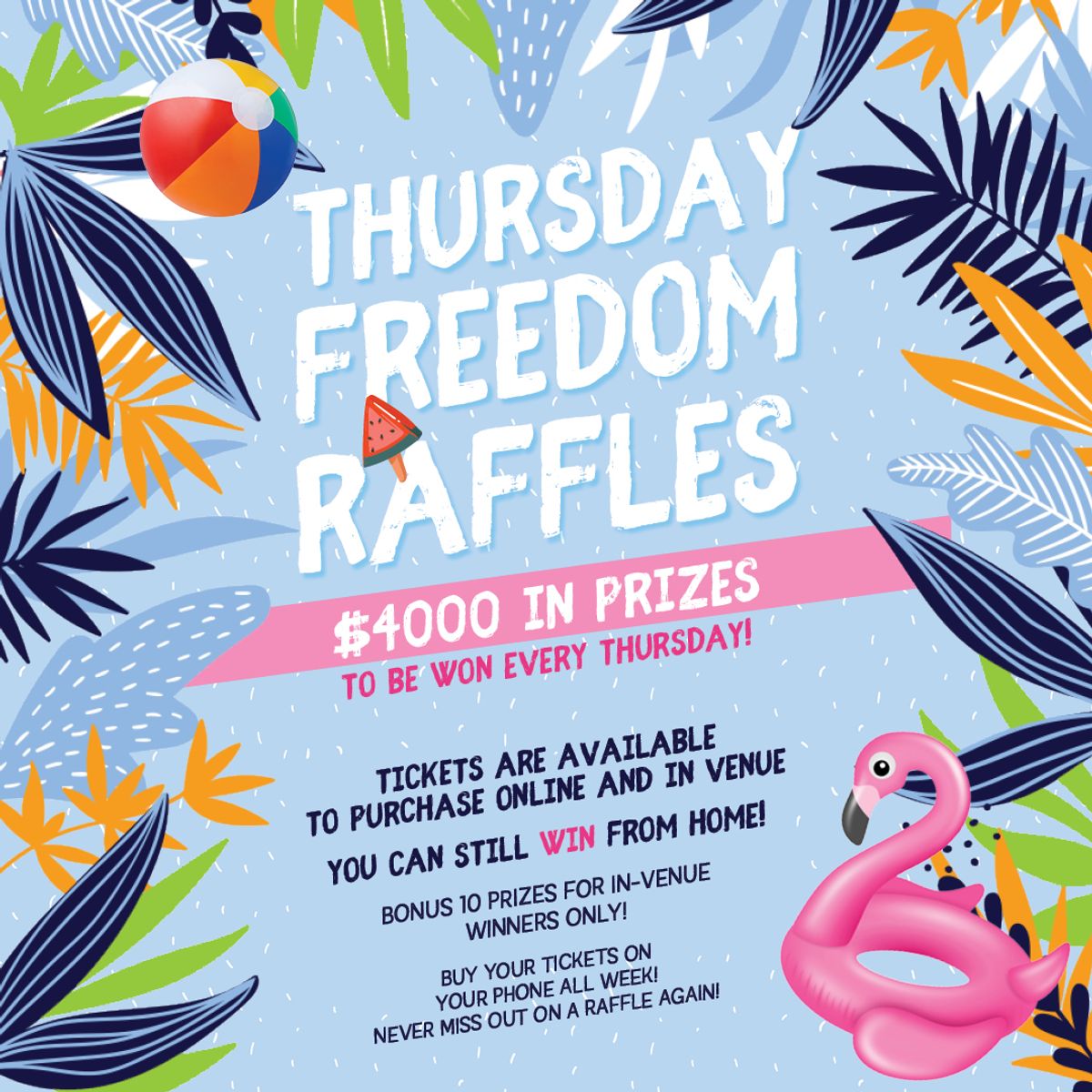 Thursday Night Freedom Raffle