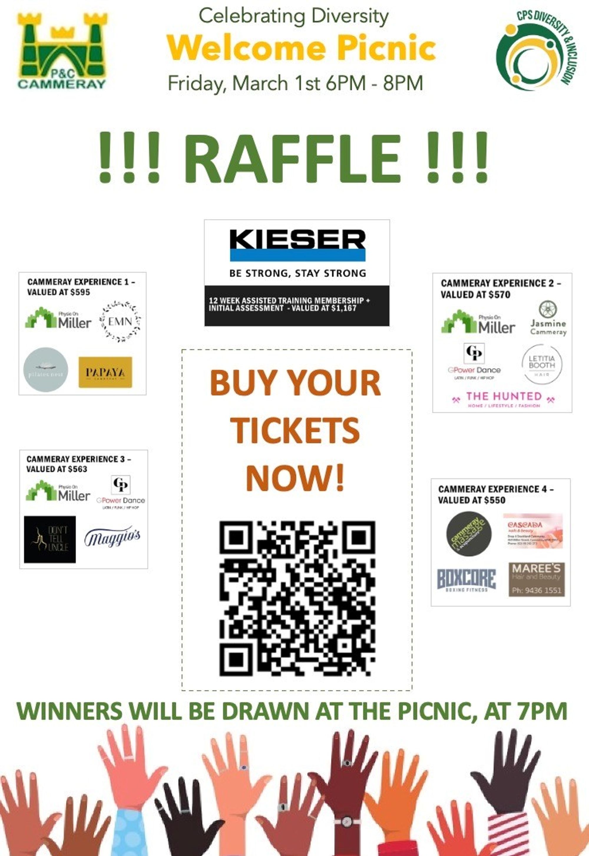 CPS Welcome Picnic Raffle