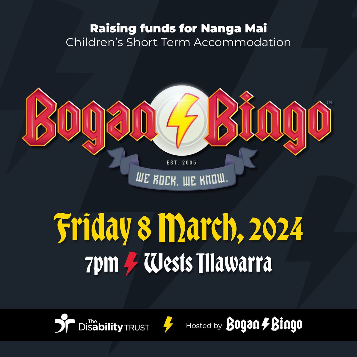 Nanga Mai Bogan Bingo Event