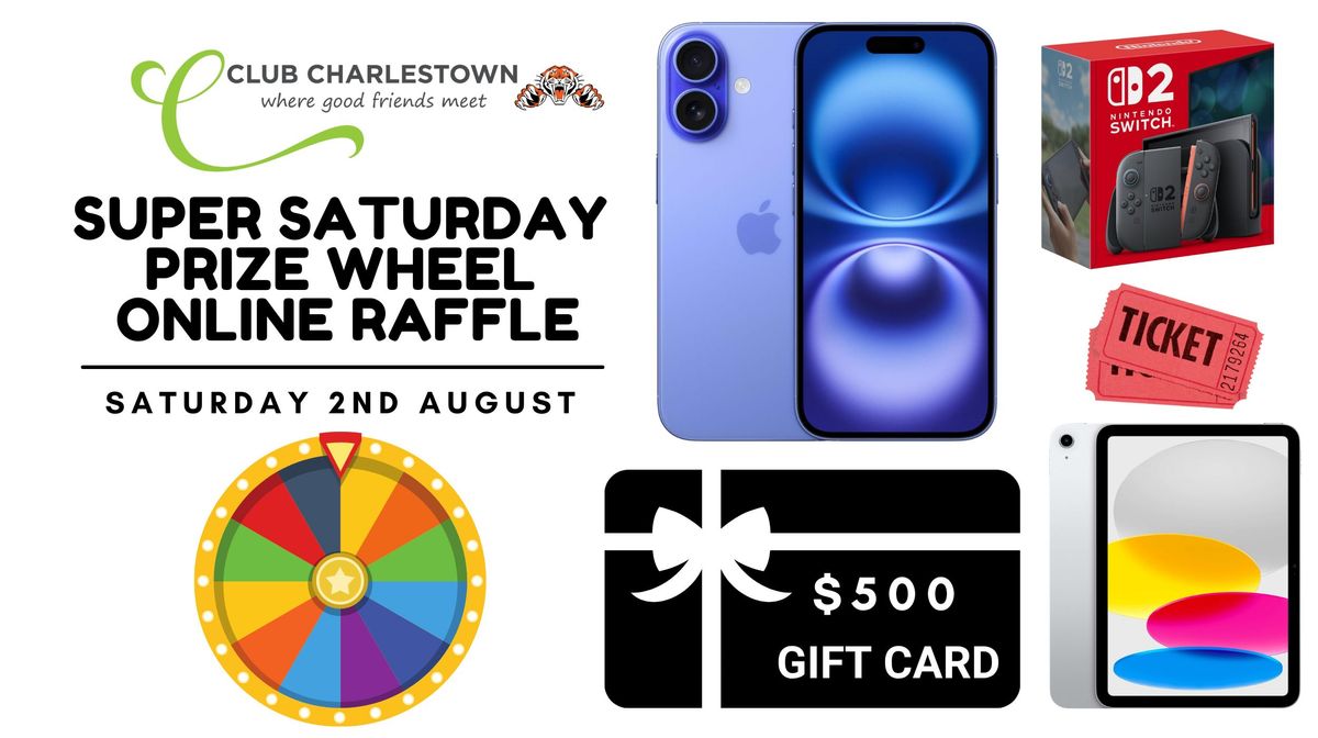 RaffleTix | Super Saturday Prize Wheel Online Raffle