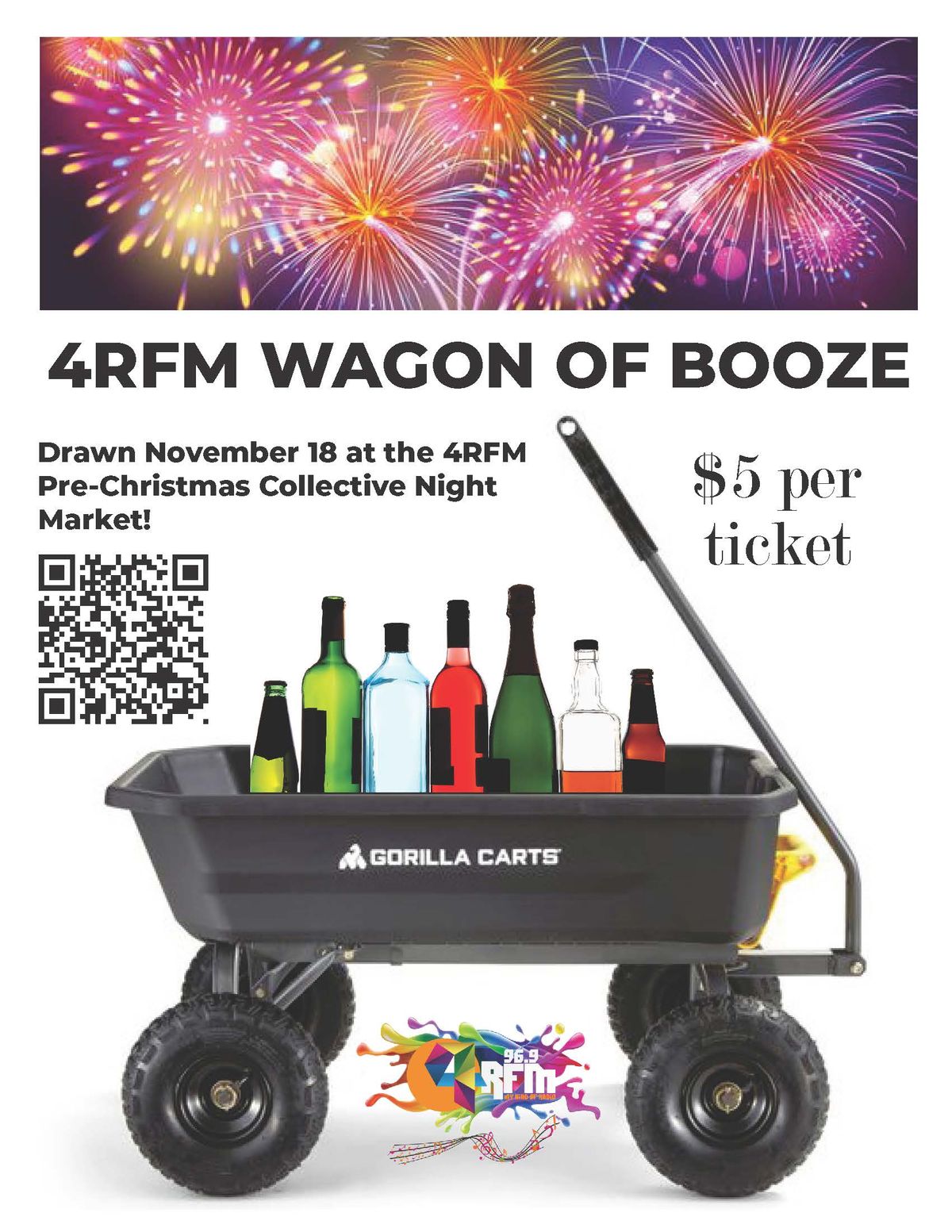 Wagon Of Booze Raffle