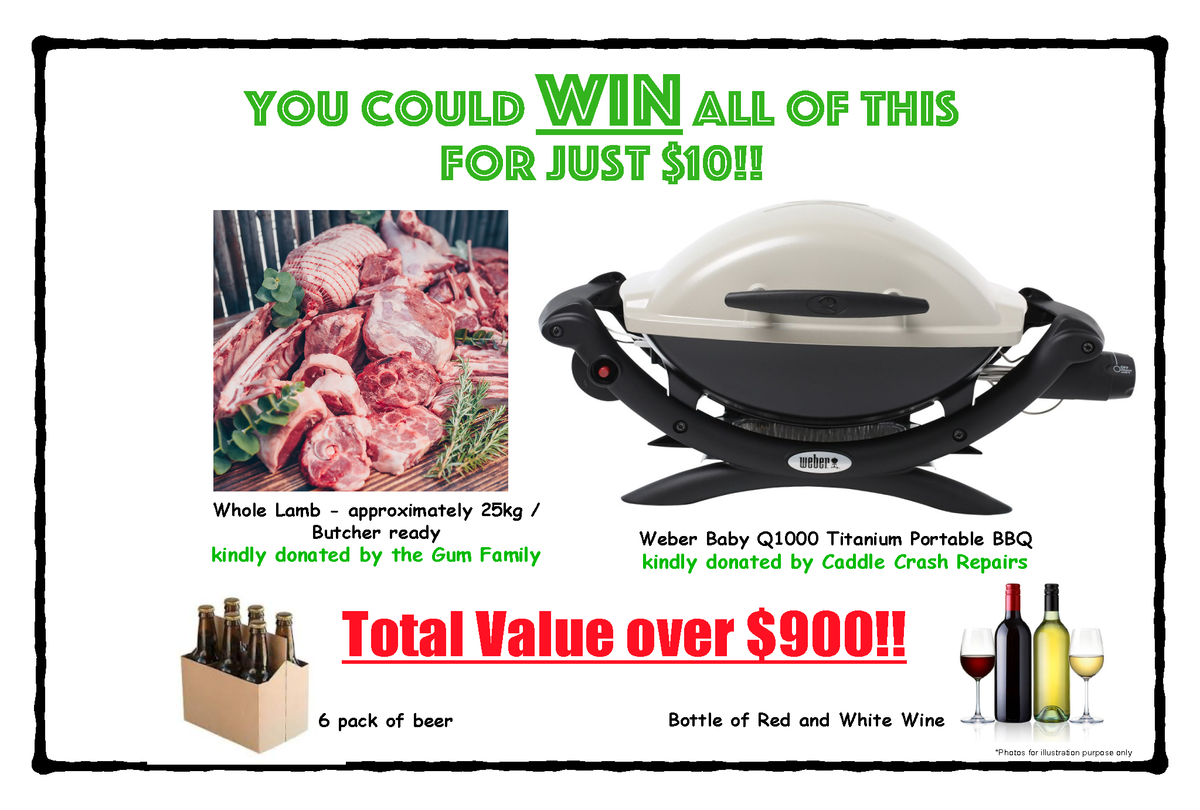 Huge BBQ Raffle Prize Pack