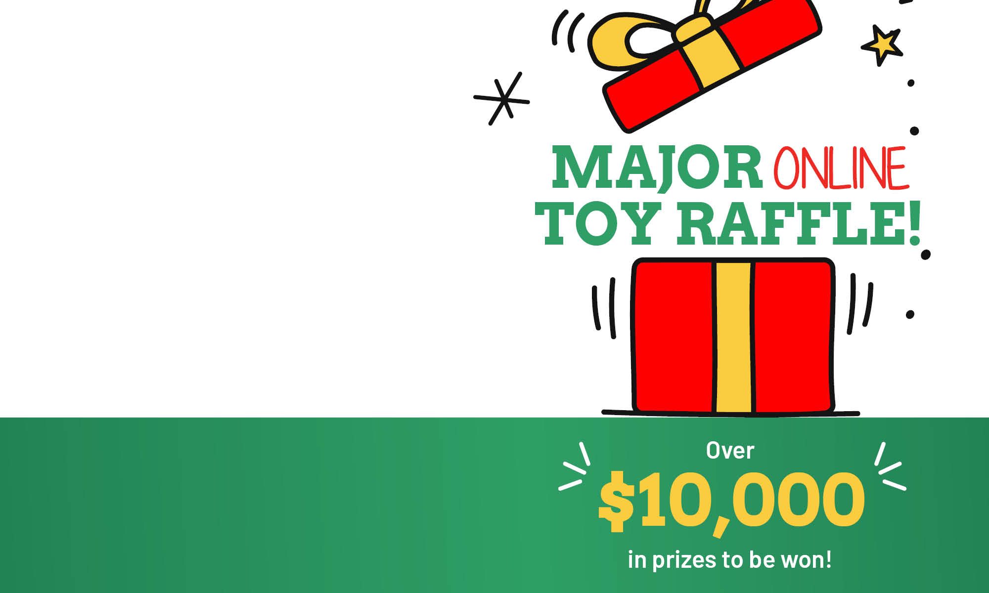 OVER $10K CHRISTMAS TOY RAFFLE ONLINE 27.11.22