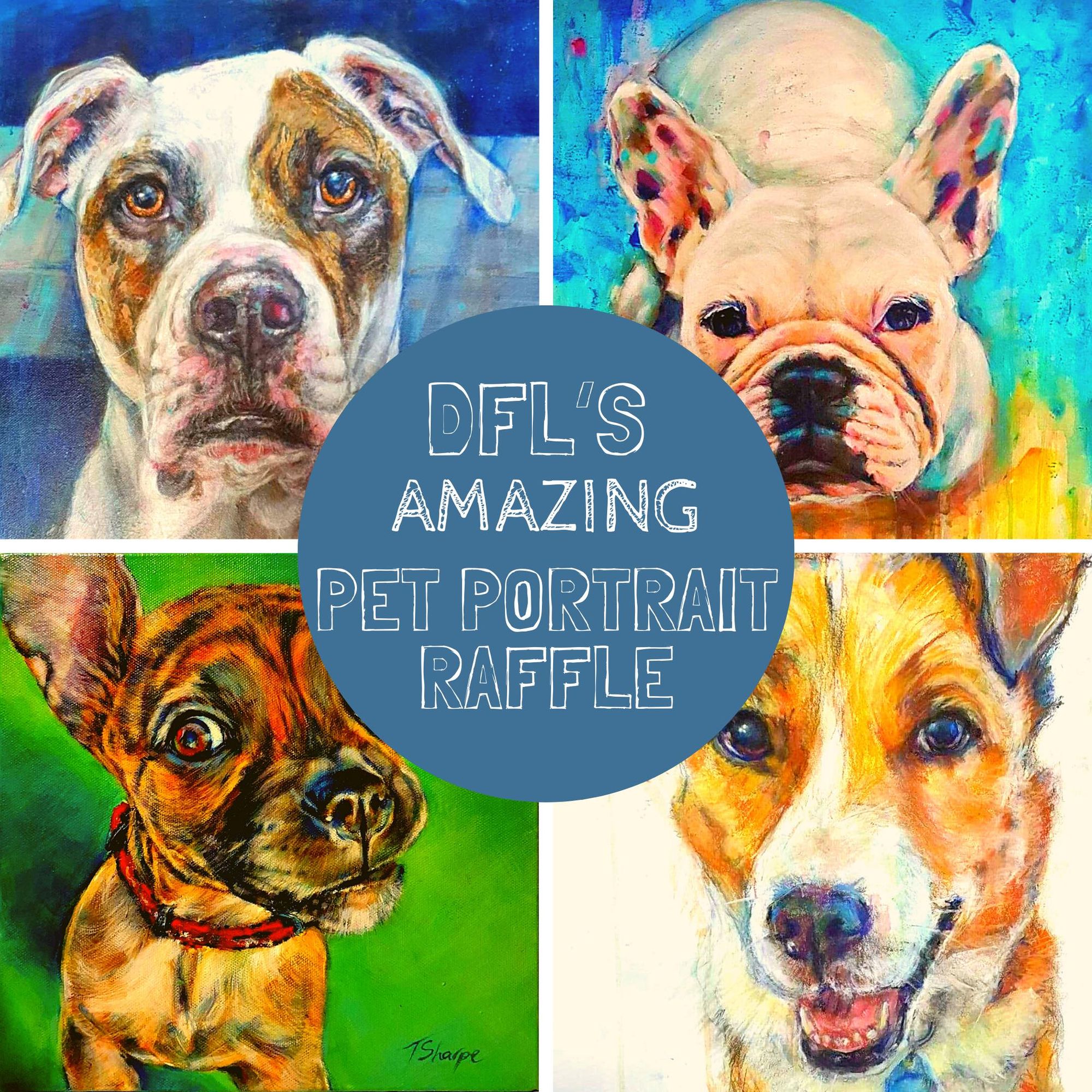 Pet Portrait Raffle