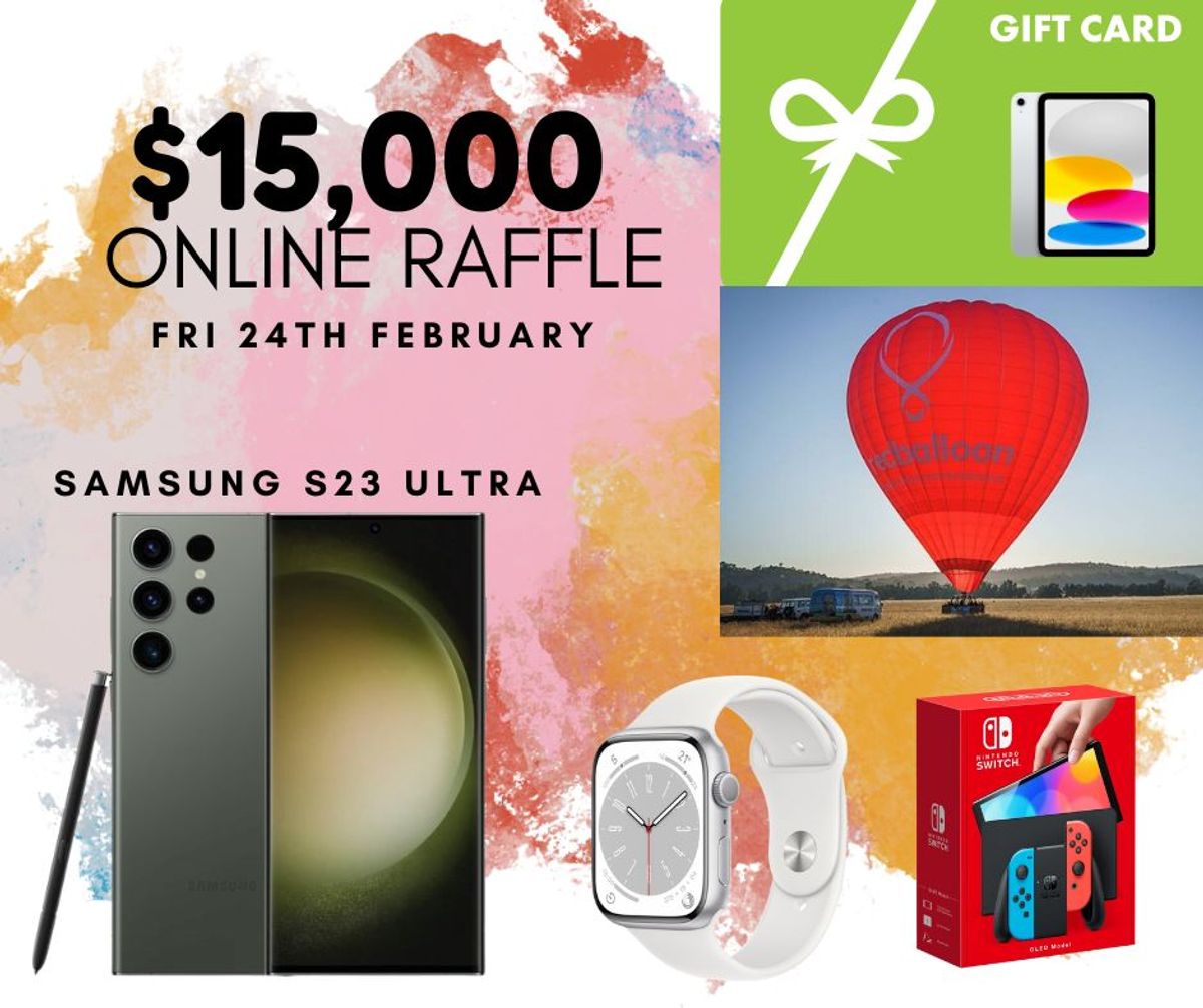 $15,000 Online Raffle