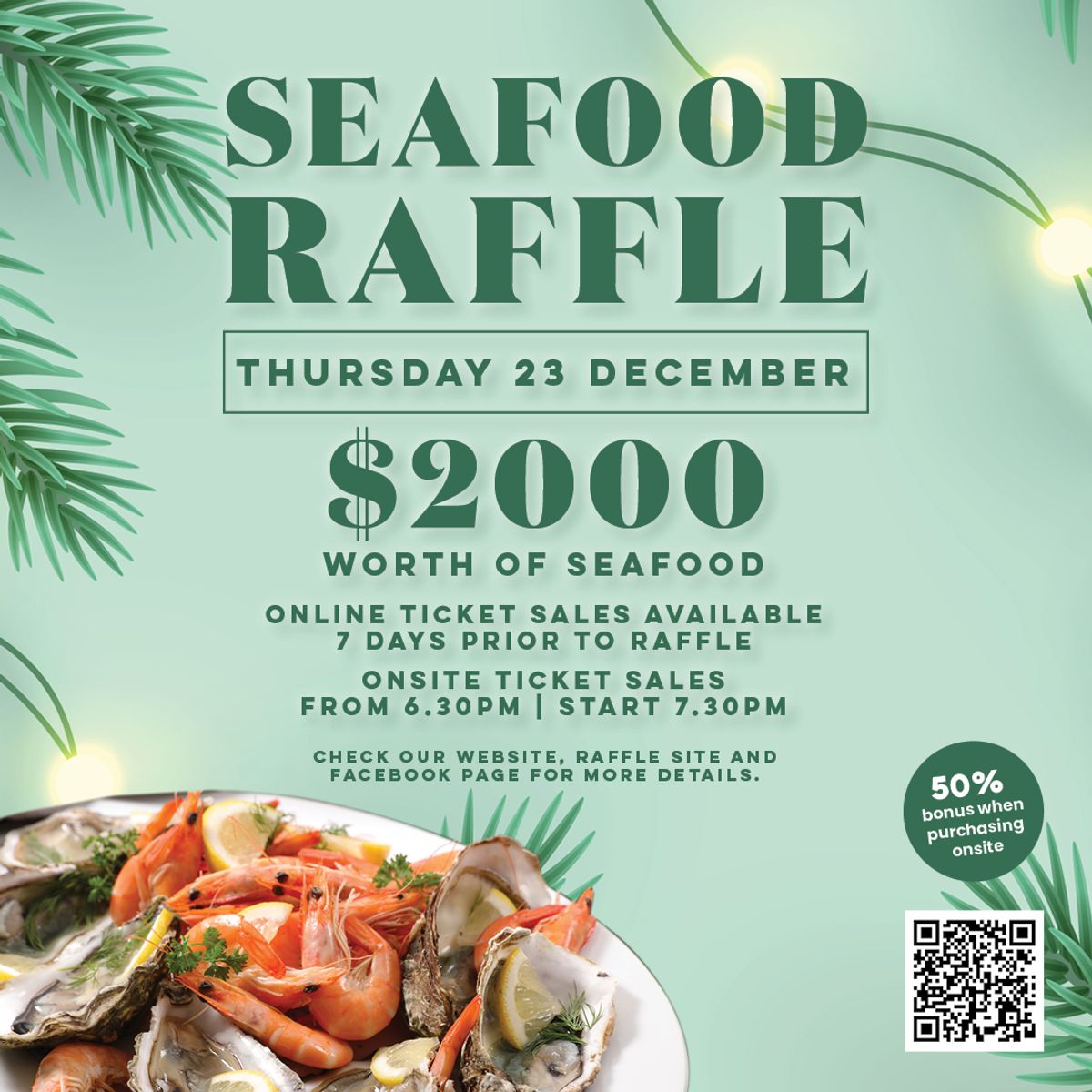 Campbelltown RSL Seafood Raffle
