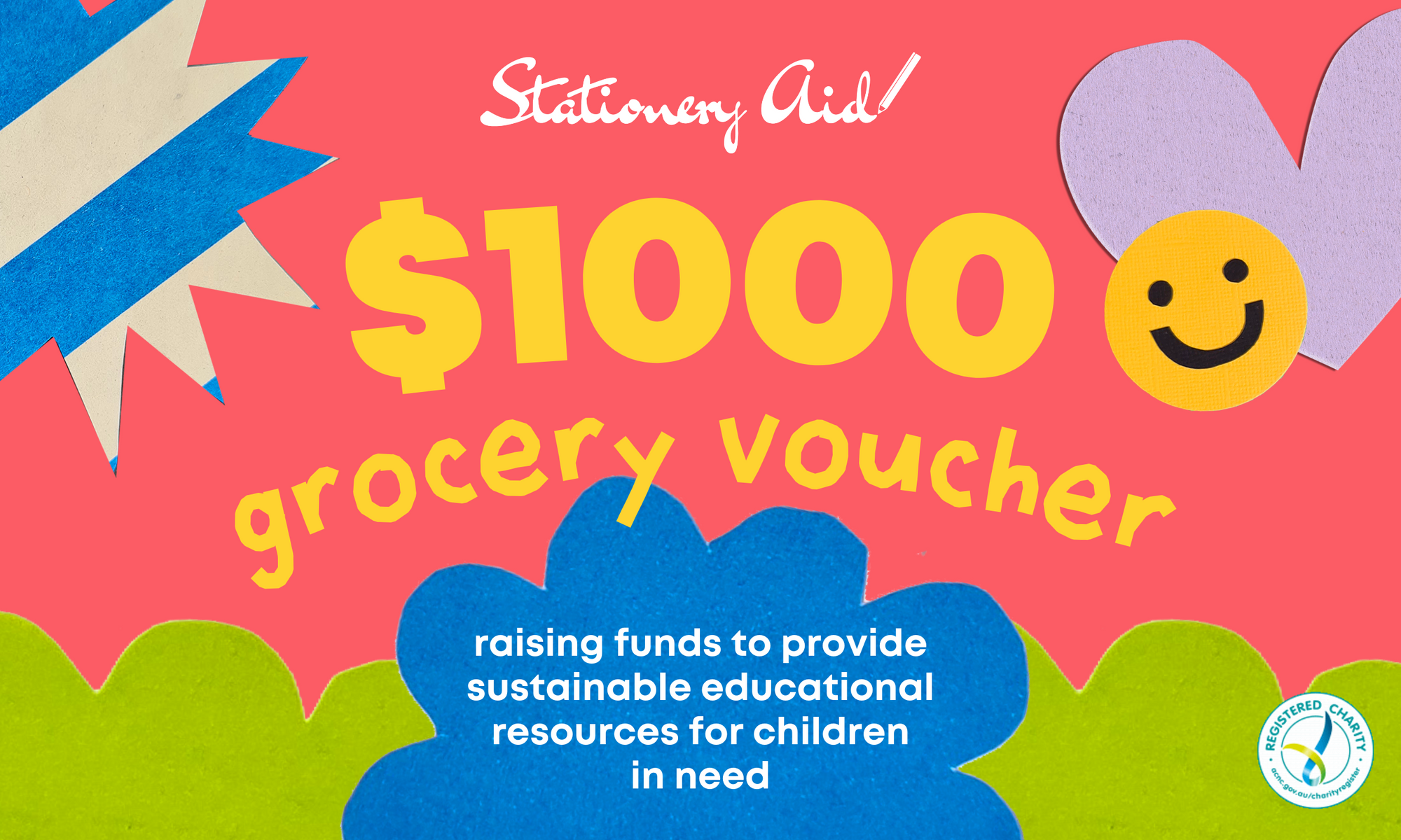 Stationery Aid - $1000 Grocery Voucher Raffle