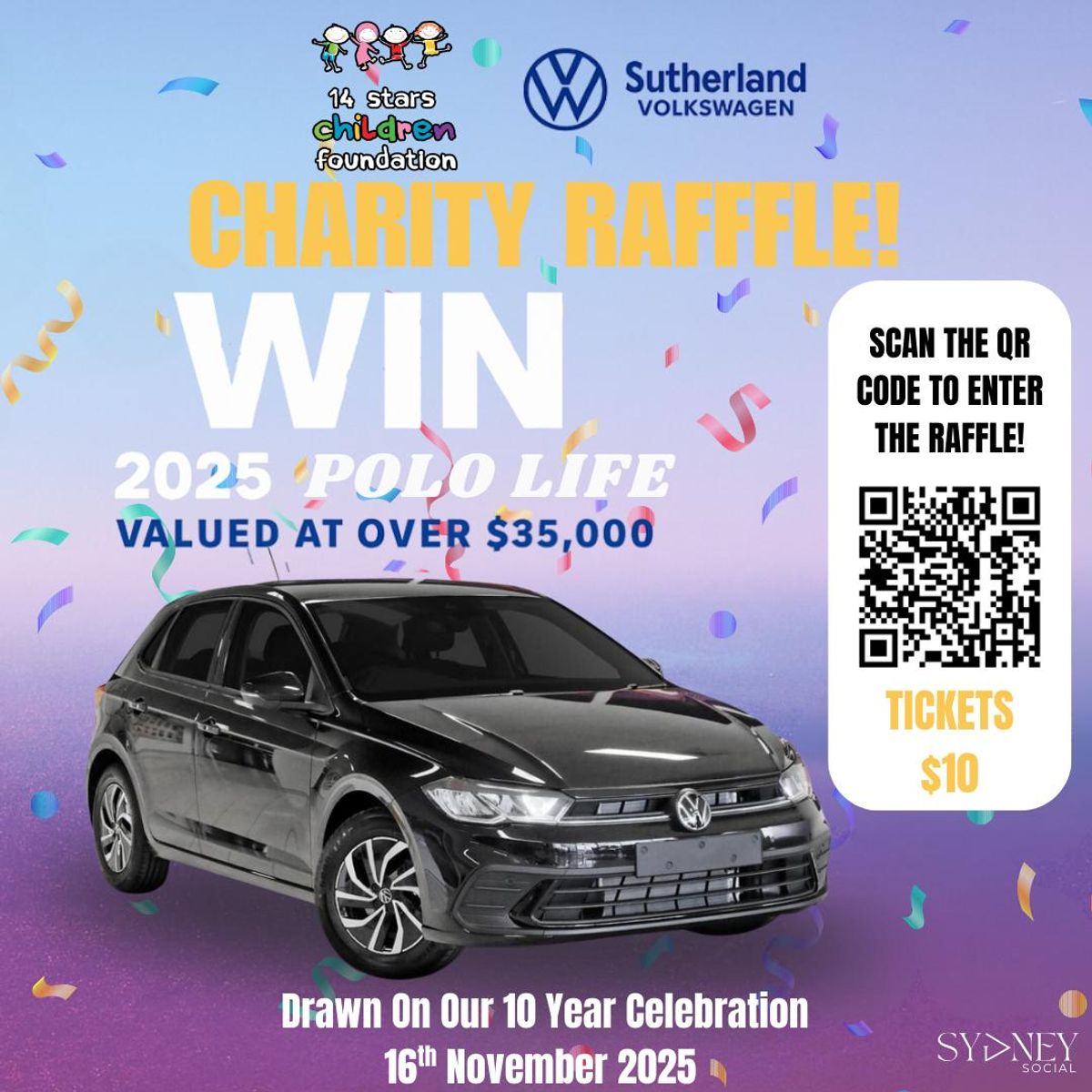 RaffleTix | 14 Stars Charity Raffle