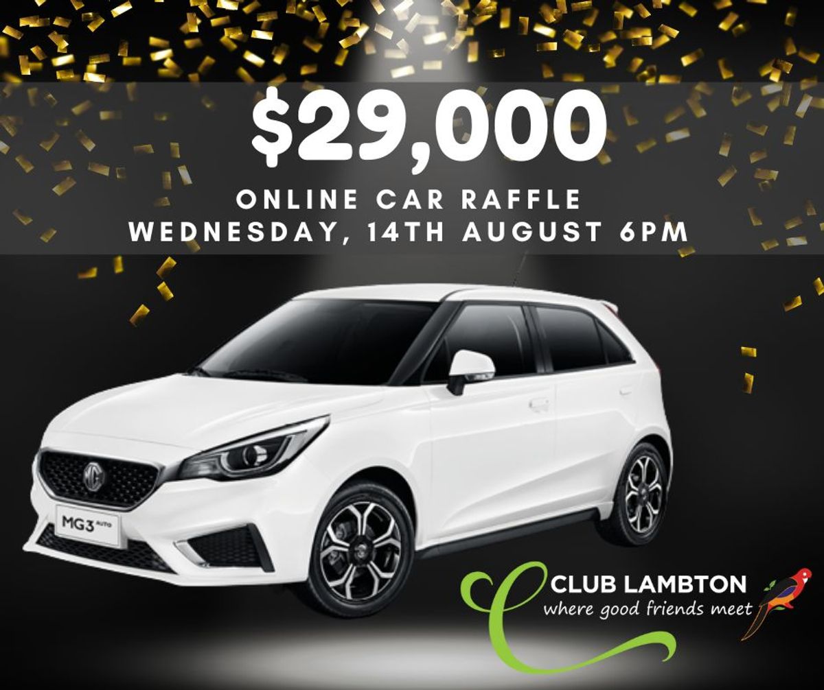 $29,000 MG3 Excite Car Online Raffle