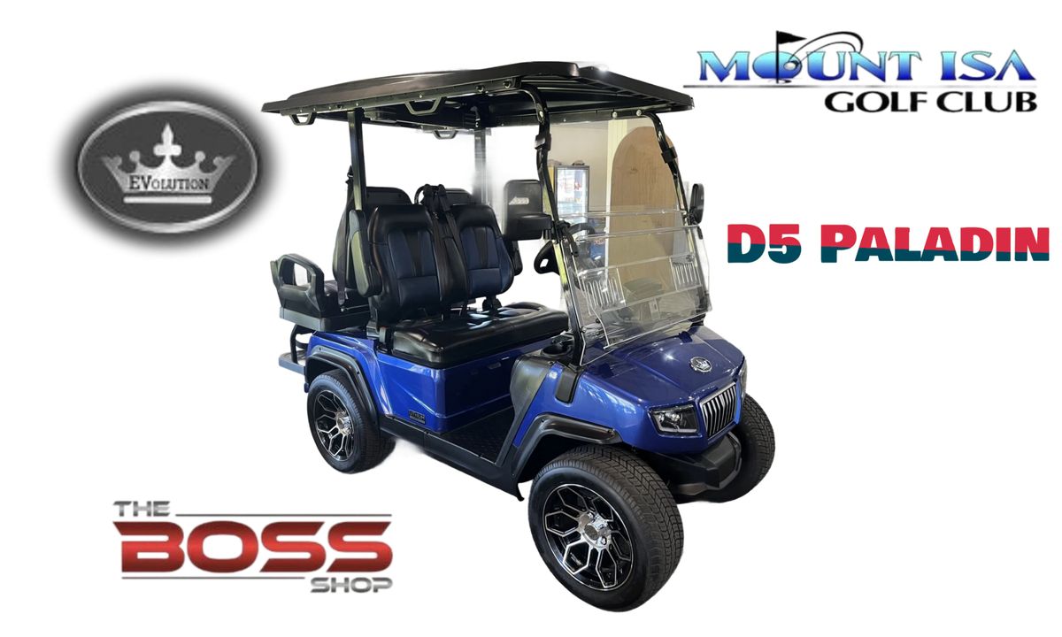Mount Isa Golf Club - Evolution D5-PALADIN GOLF CART RAFFLE