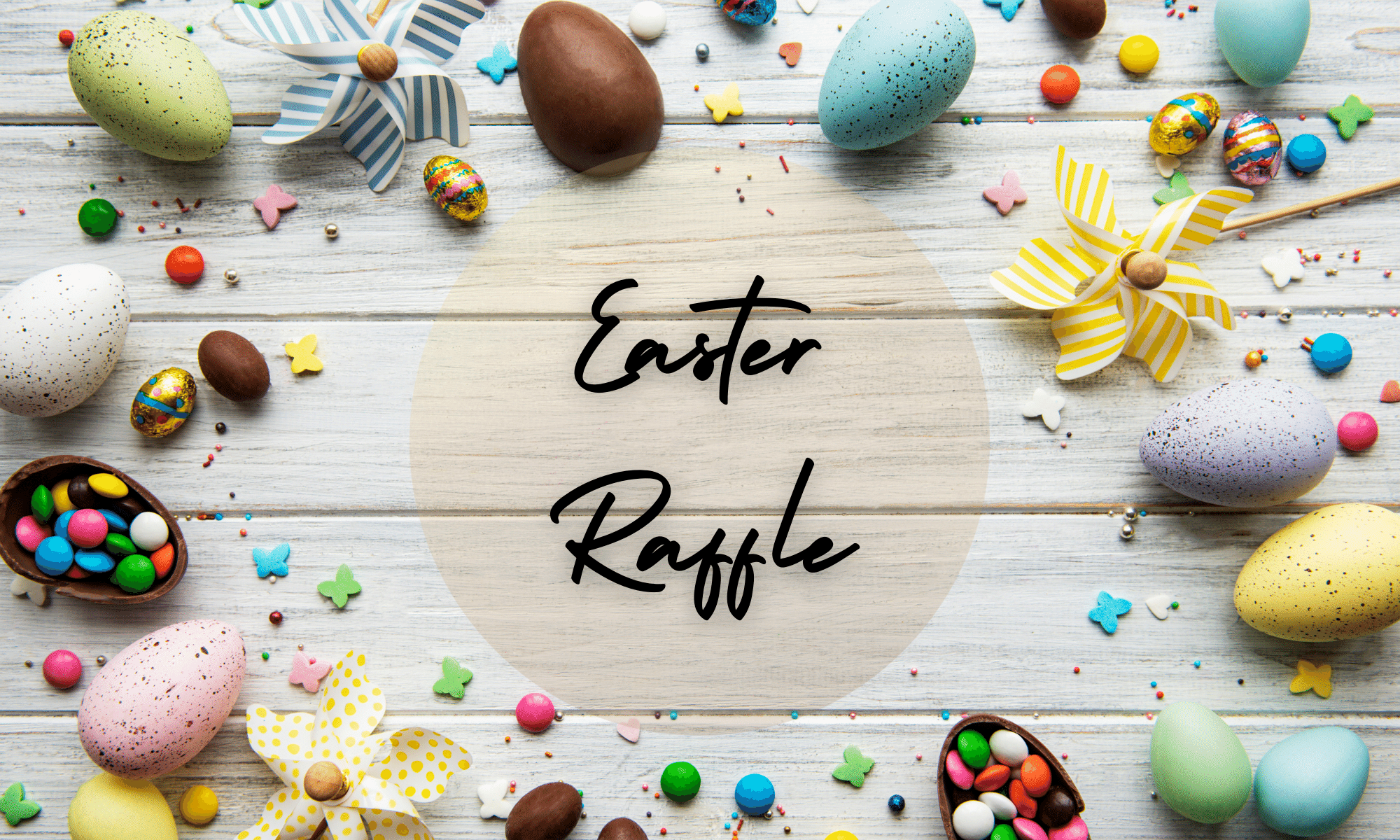 Holy Spirit's Egg-stra Special Easter Raffle!