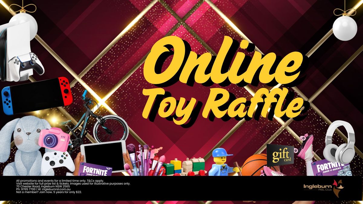 Online Toy Raffle 2024