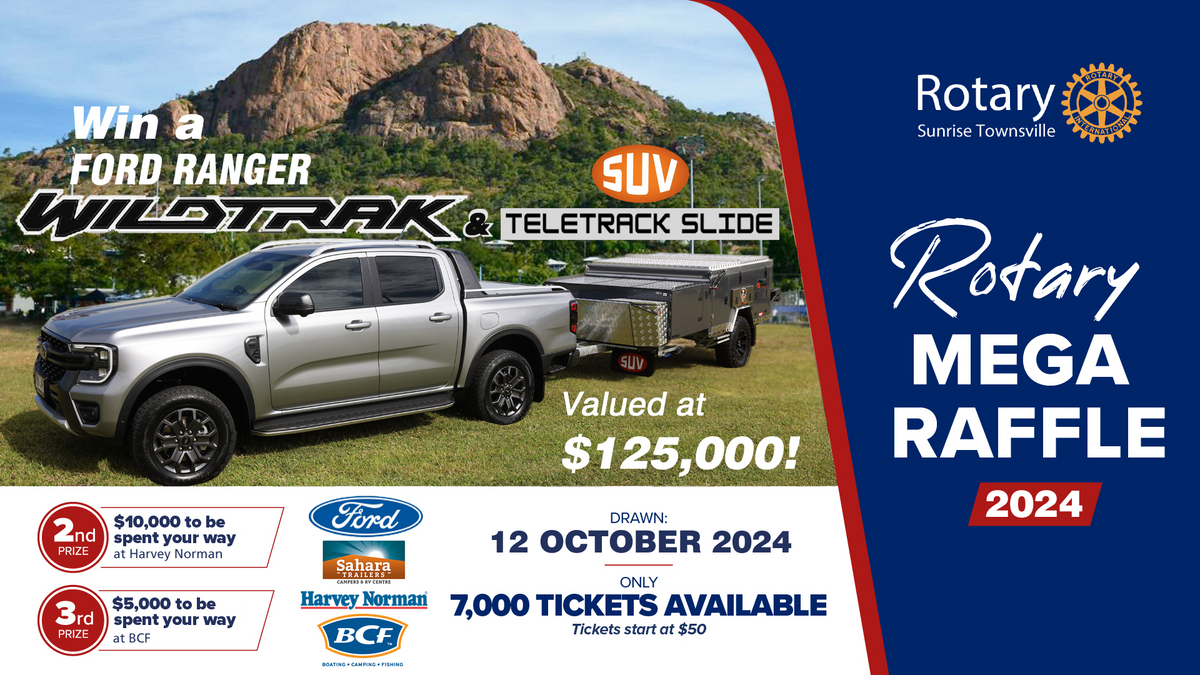 The $140,000 Rotary Mega Raffle 2024
