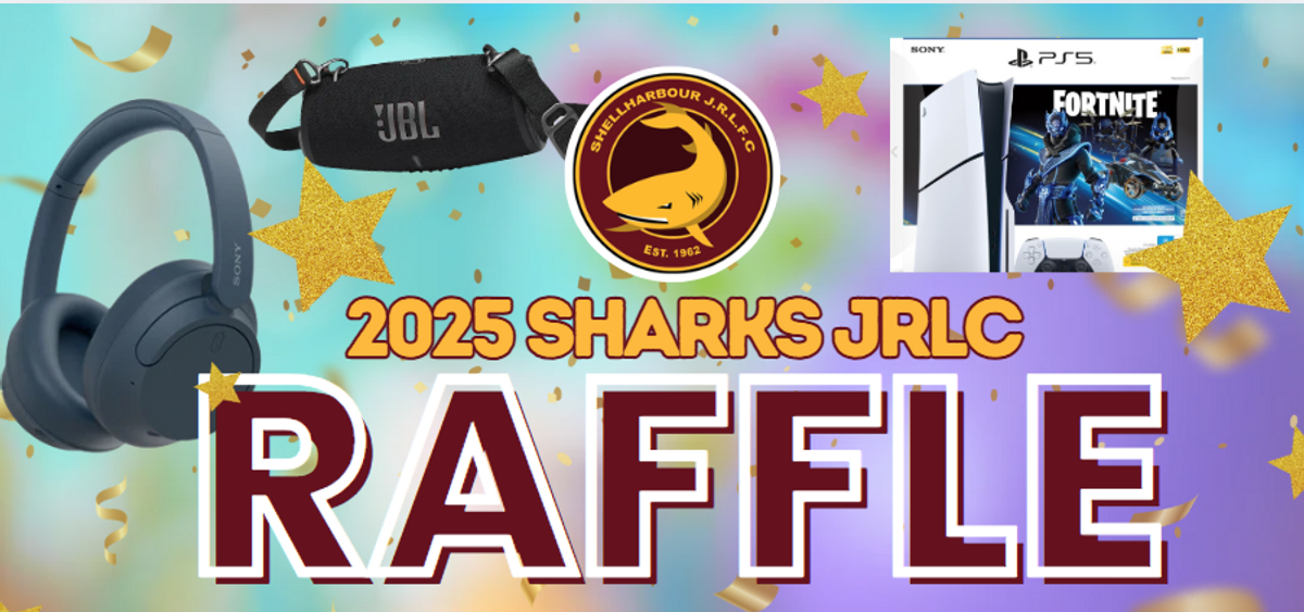Shellharbour Sharks Junior Rugby League Club Raffle