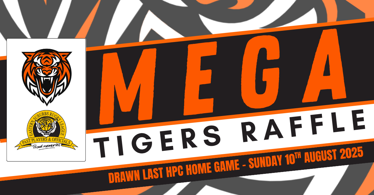 Brisbane Tigers - Mega Tigers Raffle