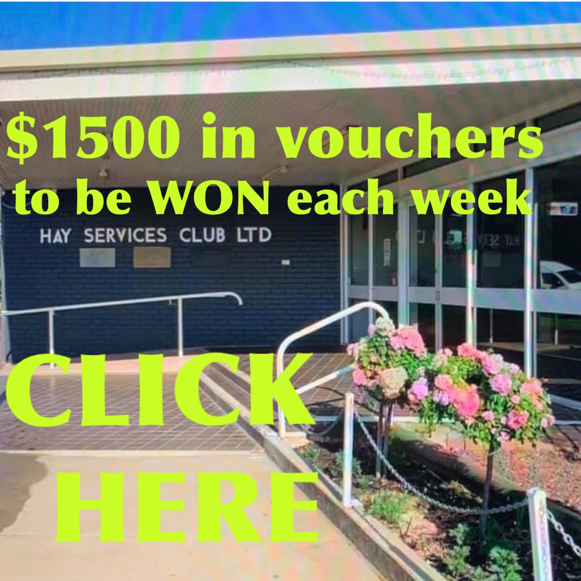 $1500.00 Love Hay Gift Cards Raffle Thursday 18th February 2021