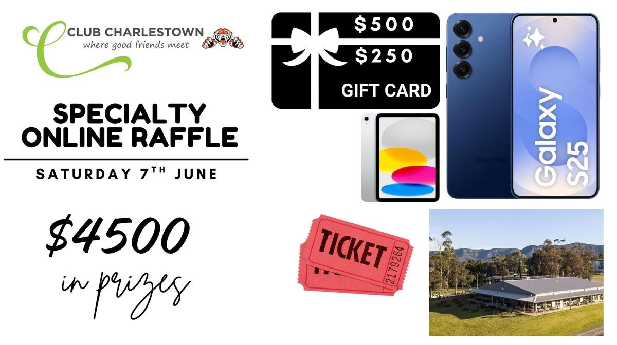 Saturday Specialty Online Raffle