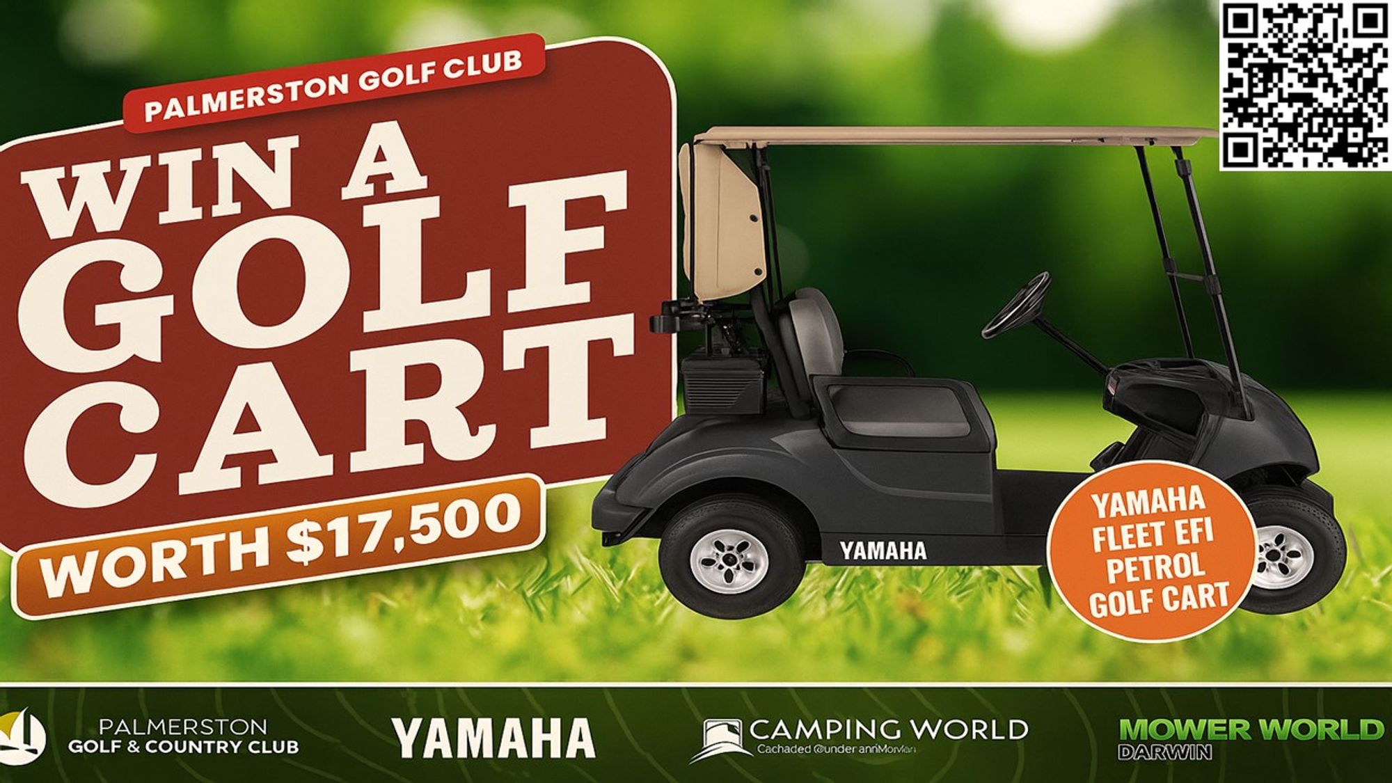 Palmerston Golf Club - Yamaha Golf Cart Raffle 2025