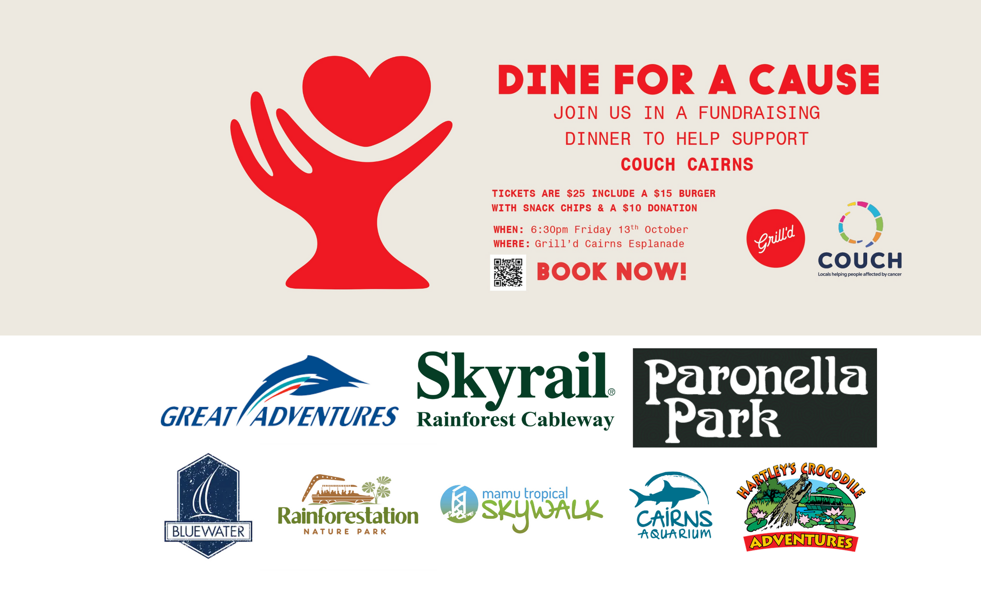 Grill'd Dine for a Cause Raffle