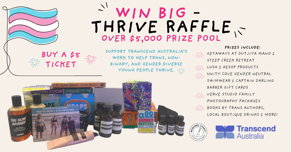Thrive Raffle: Helping Trans Kids Flourish