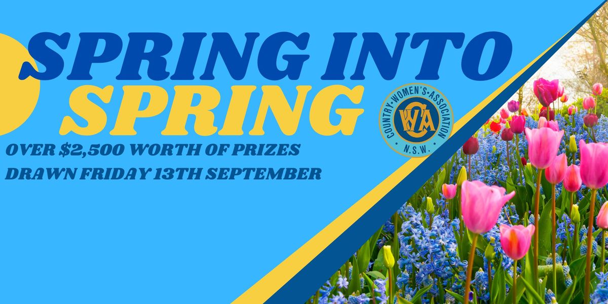 SPRING INTO SPRING SUPER RAFFLE