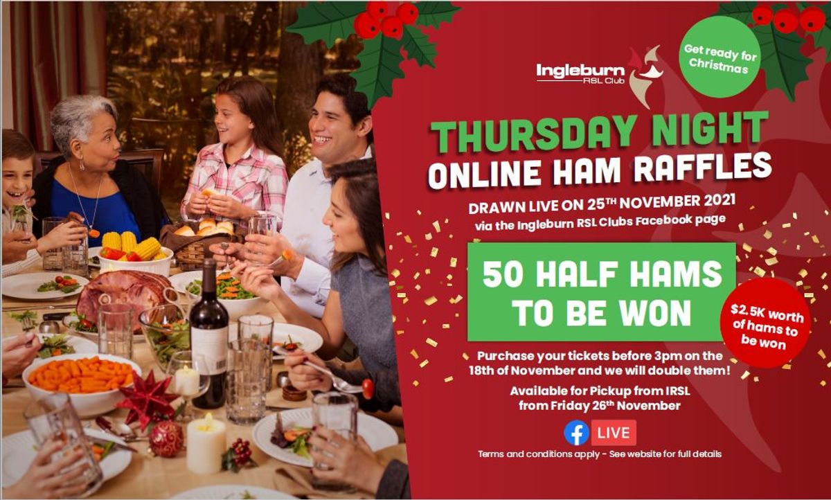 Thursday Night Half Ham eRaffle